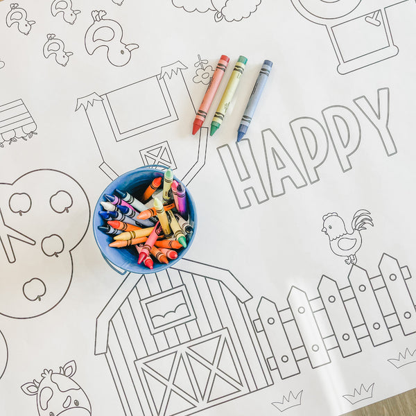 farm to table coloring pages