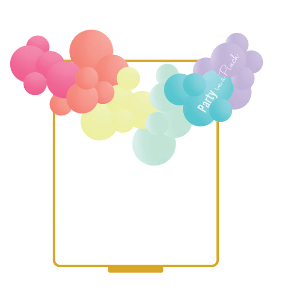 Groovy Balloon Garland Kit – Partyinapinch