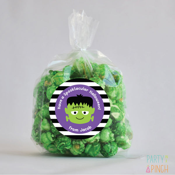 Frankenstein Halloween Favor Sticker Set – Partyinapinch