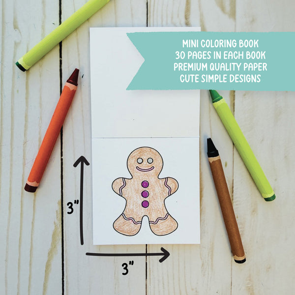 Mini Christmas Elf Coloring Book| Christmas Party (Copy) – Partyinapinch