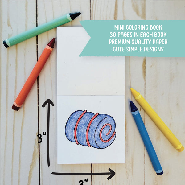 Mini camping Coloring Book| Camping Party (Copy) – Partyinapinch