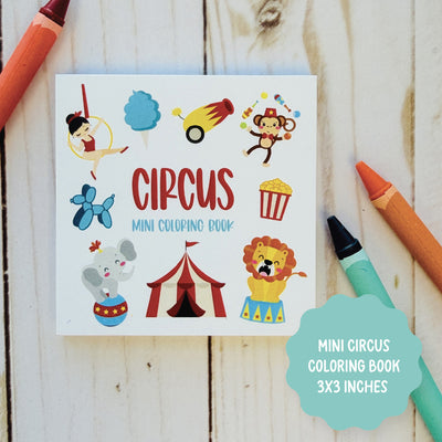 Mini Zoo Coloring Book| Zoo Party – Partyinapinch