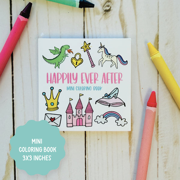 Mini Fairy and Gnome Coloring Book| Fairy Party) – Partyinapinch
