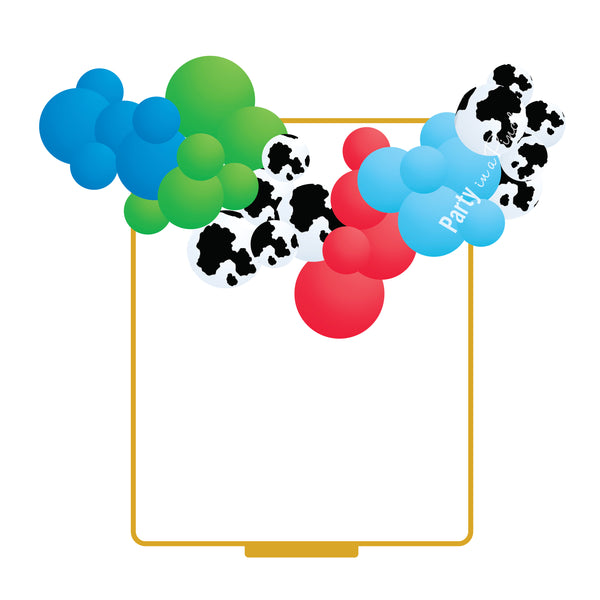 Farm Party Balloon Garland Kit – Partyinapinch