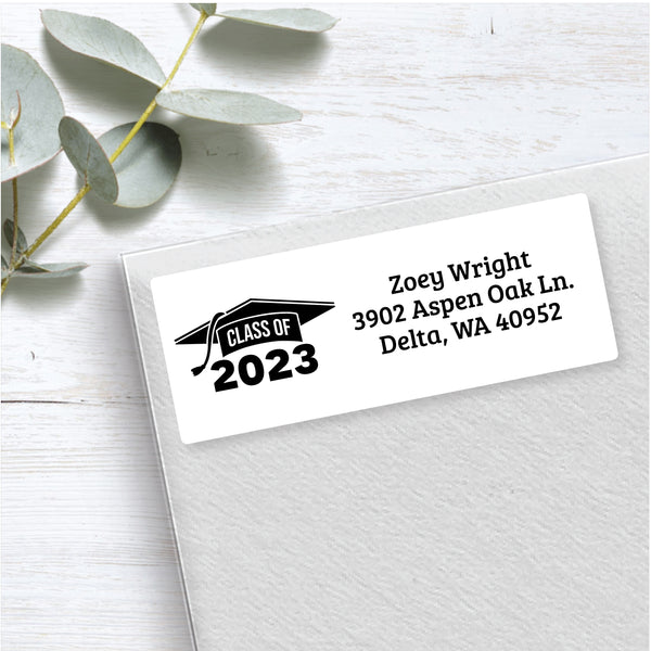 Class of 2023 - Custom Graduation Address Labels – Partyinapinch