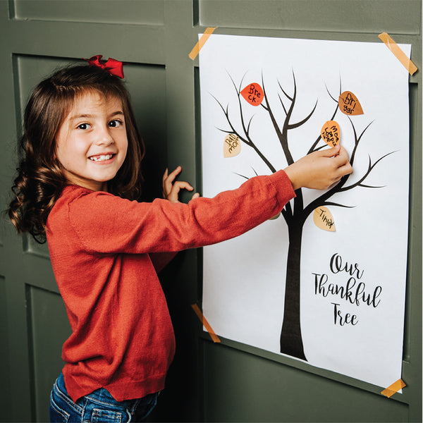 Printable Thankful Tree Poster – Partyinapinch